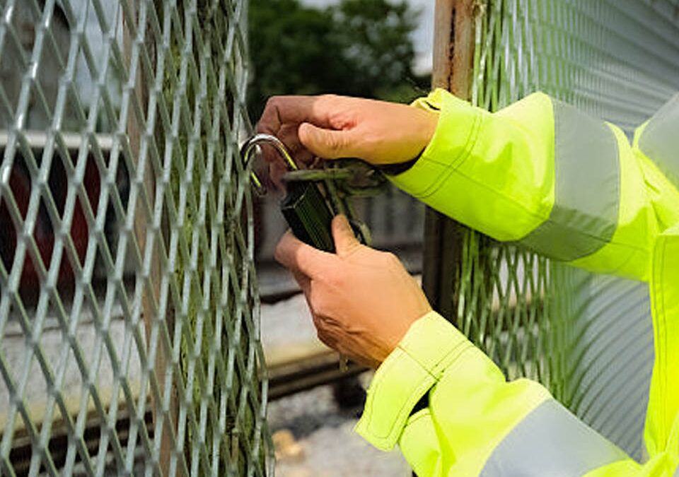 How To Lock A Chain Link Fence Gate | ASAP Locksmith